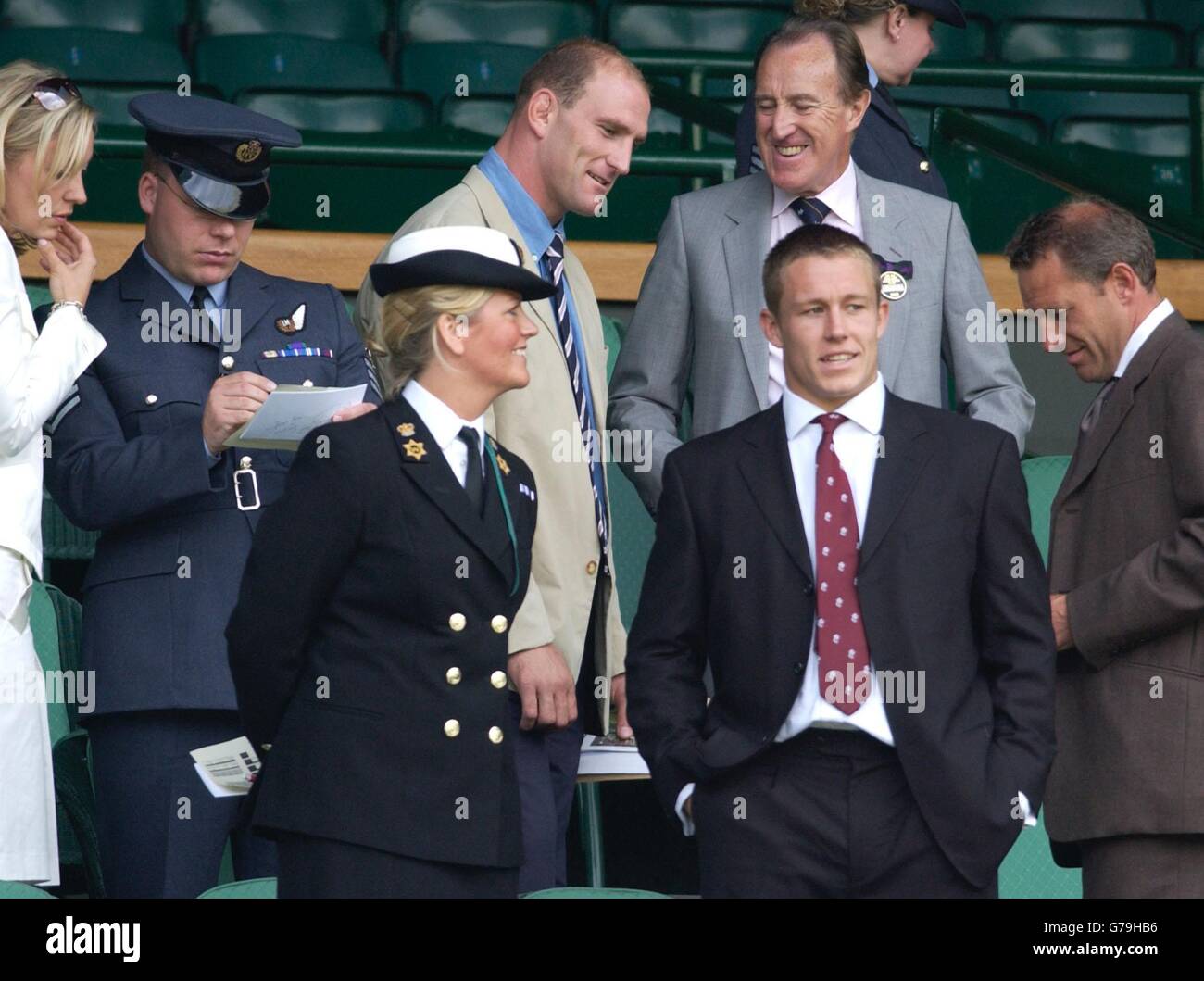 Wimbledon Royal Box Stock Photo - Alamy