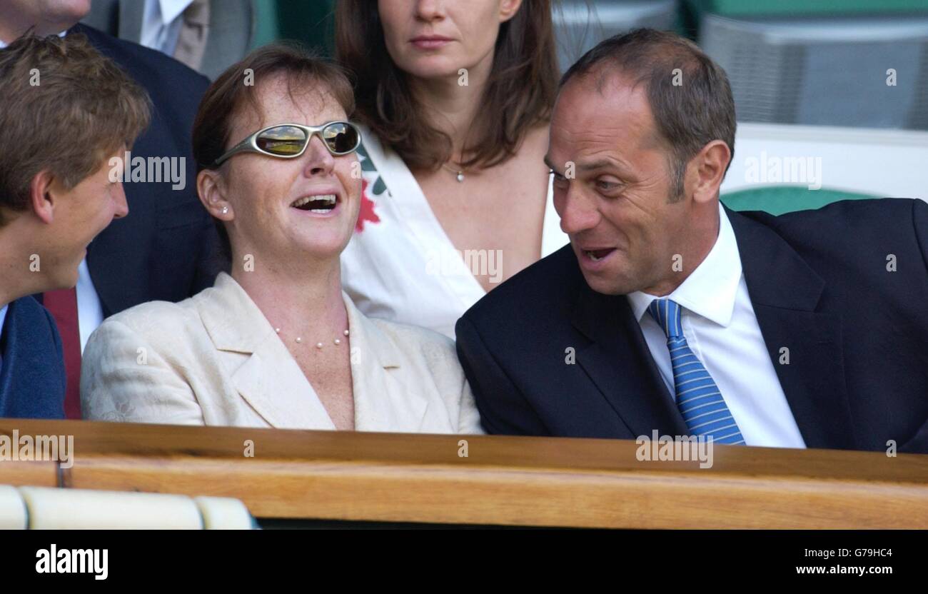 Sir steven redgrave with his wife High Resolution Stock Photography and ...