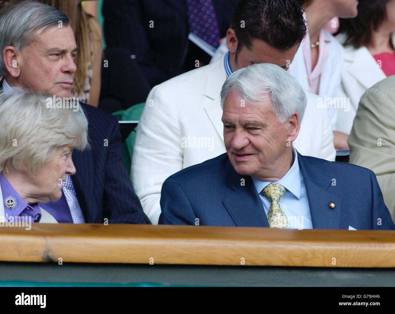 Sir Bobby Robson Wimbledon Stock Photo - Alamy