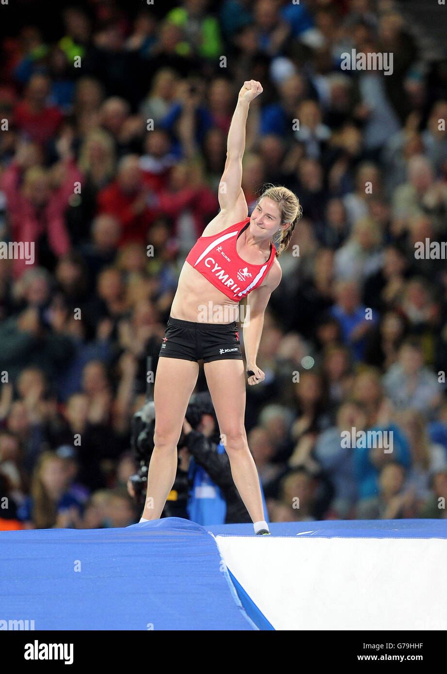Sport - 2014 Commonwealth Games - Day Ten. Wales's Sally Peake ...