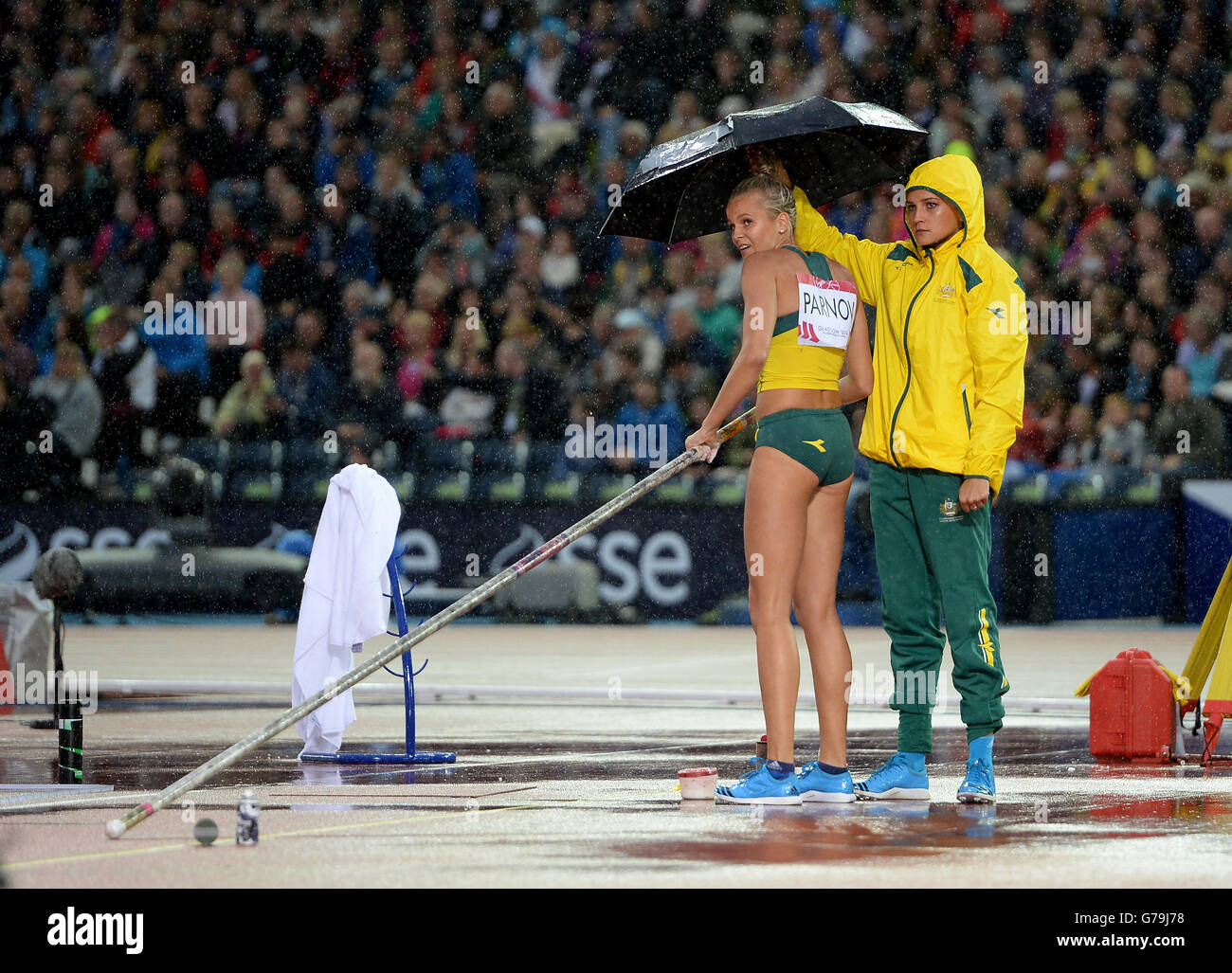 Sport - 2014 Commonwealth Games - Day Ten. Australia's Liz Parnov ...