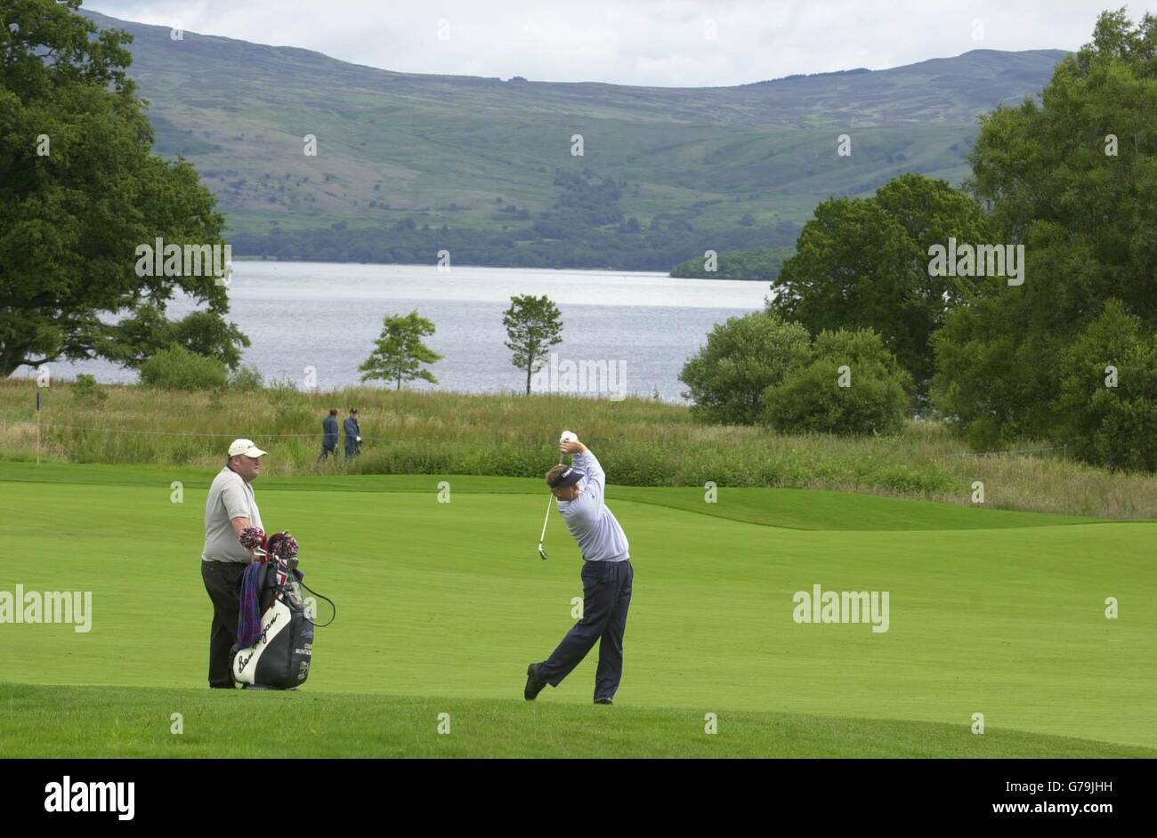 Barclays Scottish Open Stock Photo - Alamy