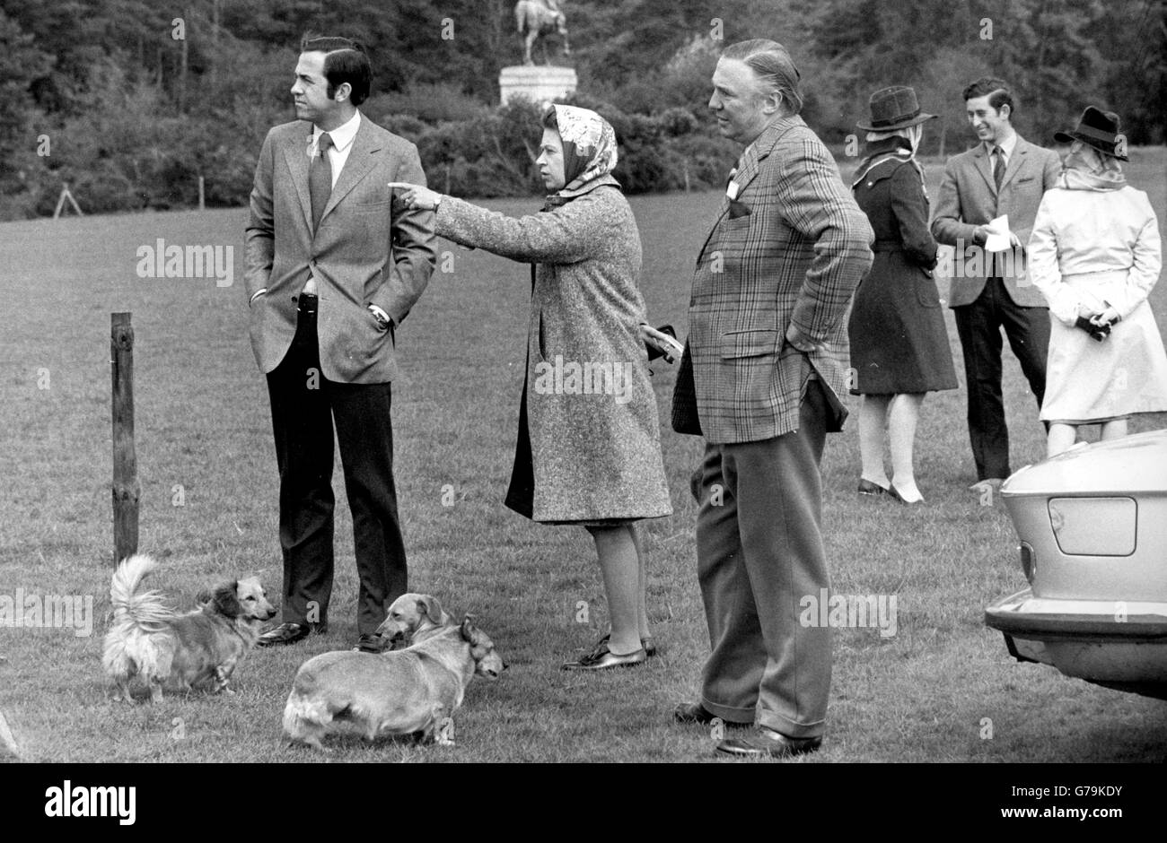 Horse show in windsor Black and White Stock Photos & Images - Alamy