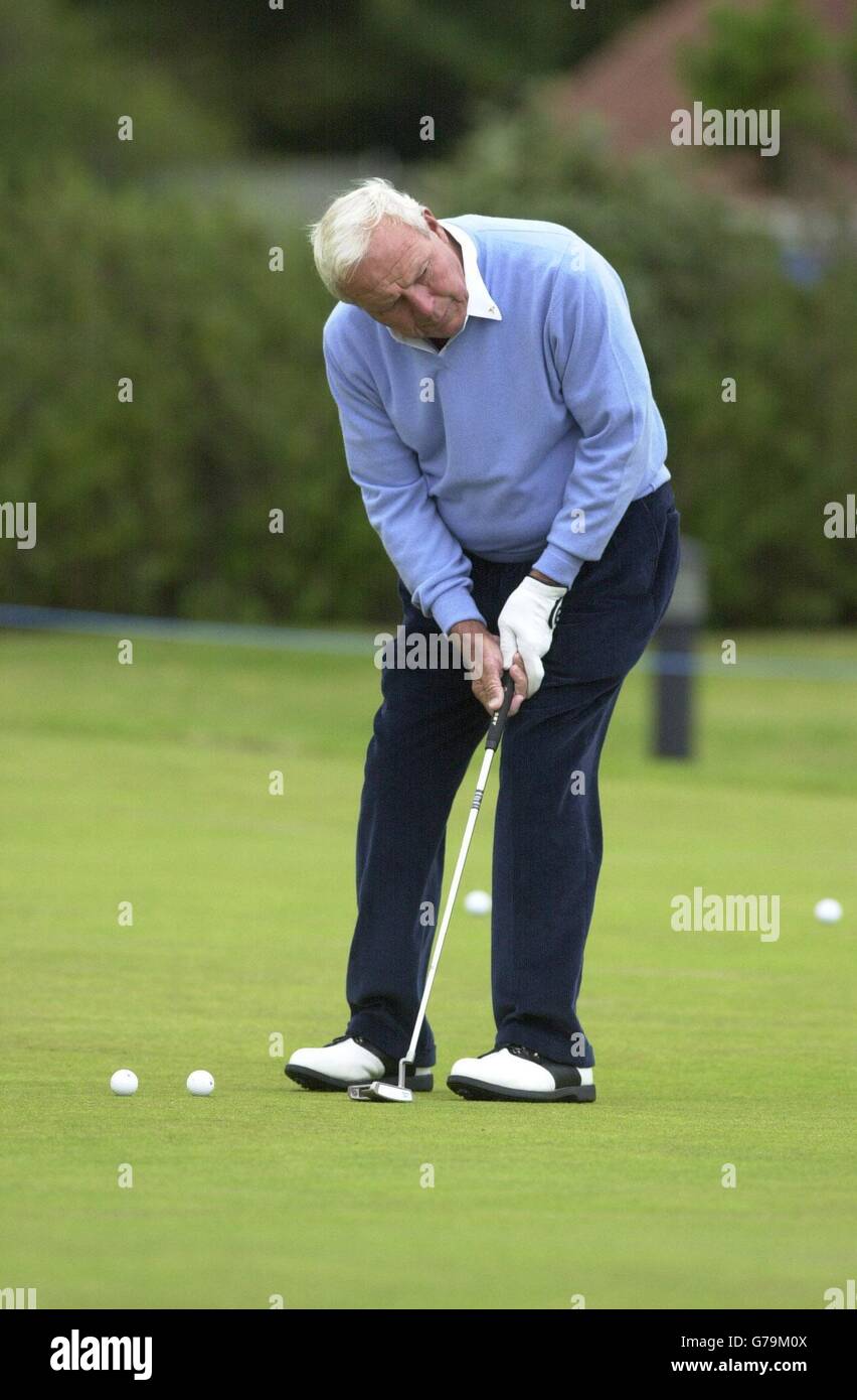 Palmer - British Senior Open Stock Photo - Alamy