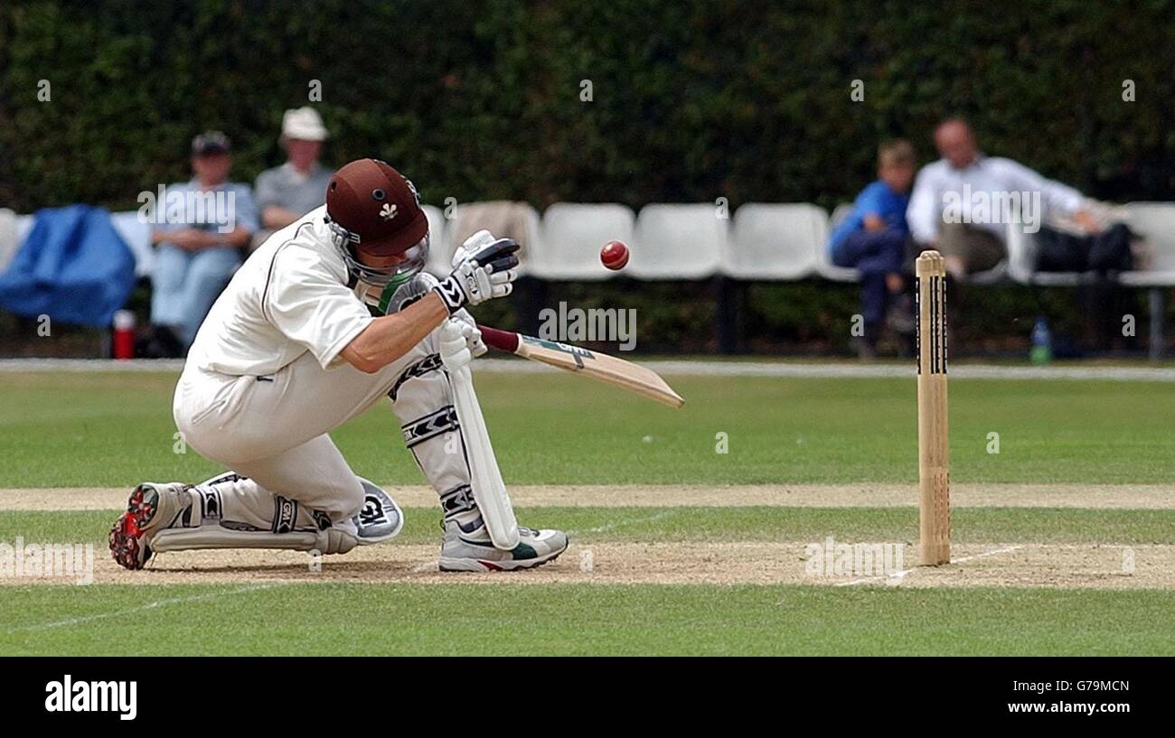 Cricket jonathan batty action hi-res stock photography and images - Alamy
