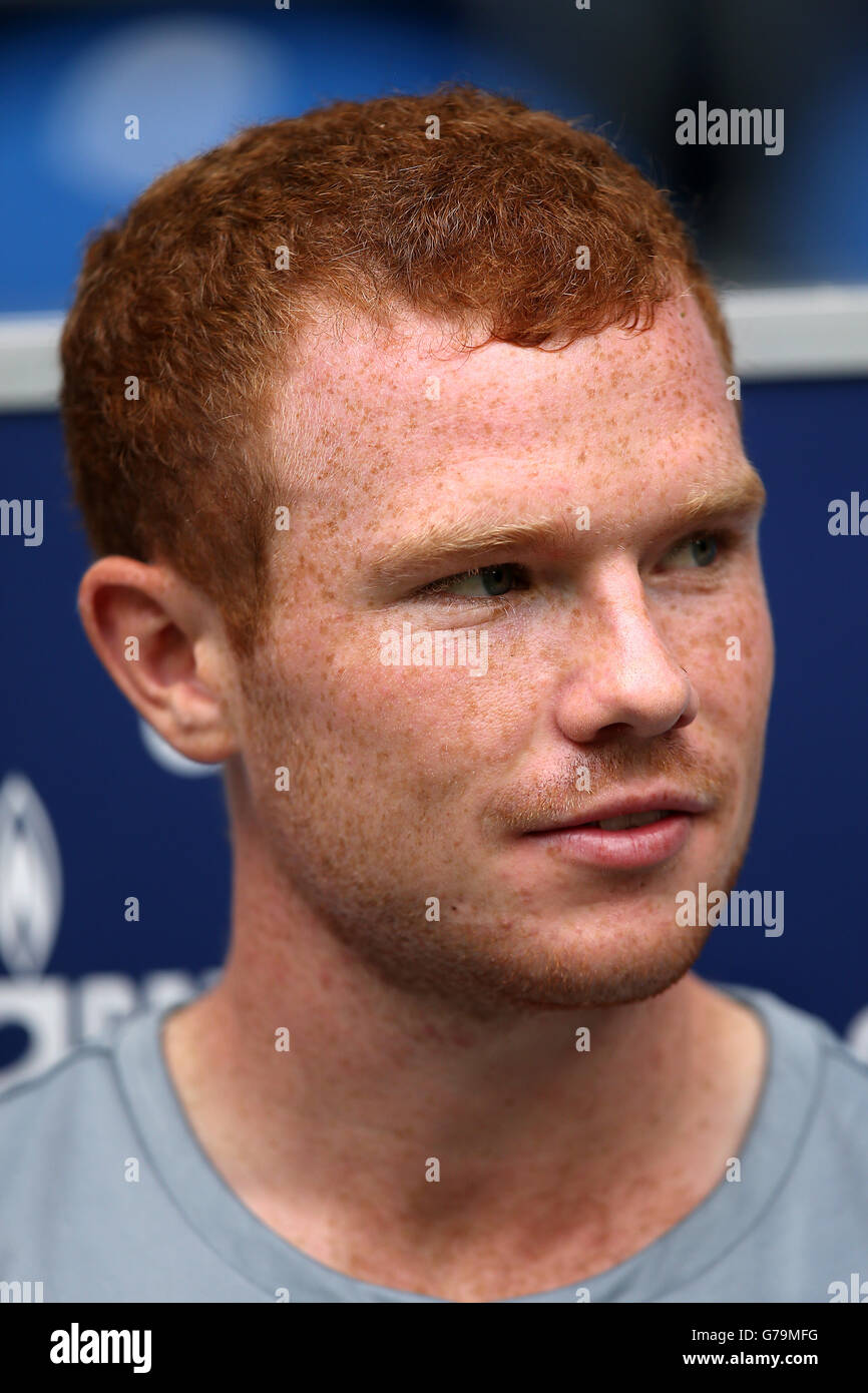 Football veltins arena head shot portrait portrait hi-res stock ...