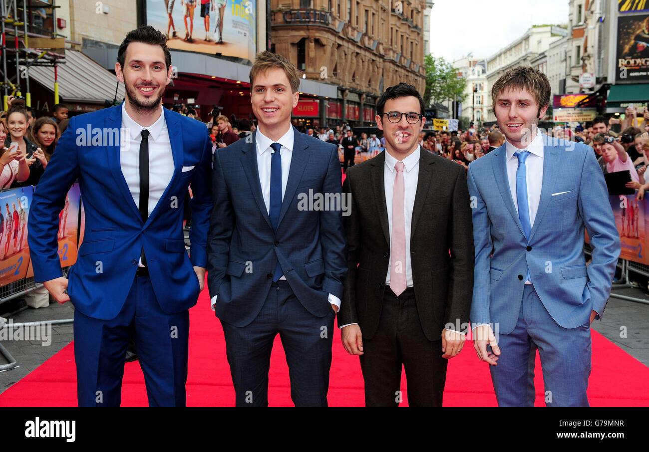 The Inbetweeners 2 Premiere - London Stock Photo - Alamy