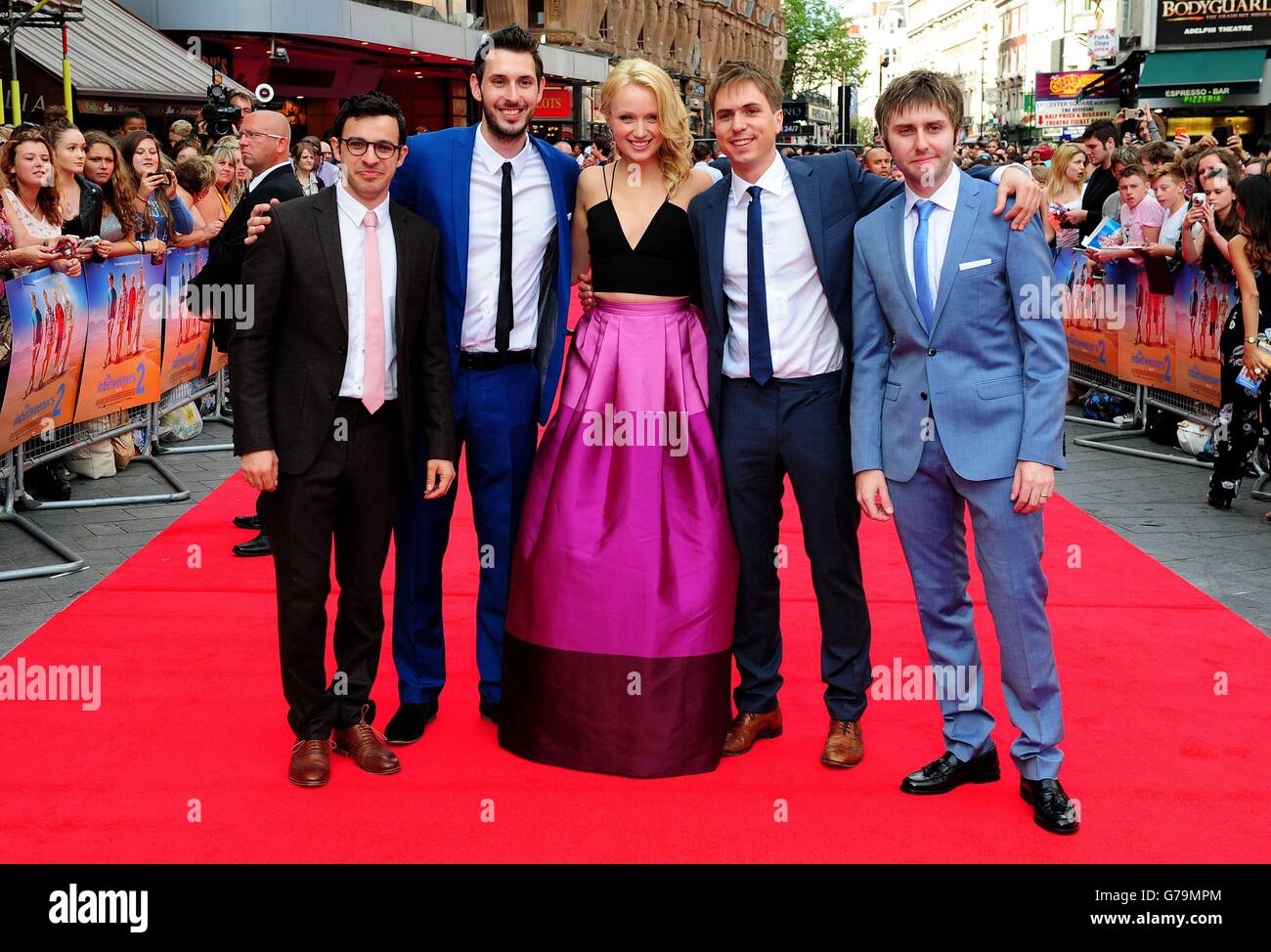 The Inbetweeners 2 Premiere - London Stock Photo - Alamy