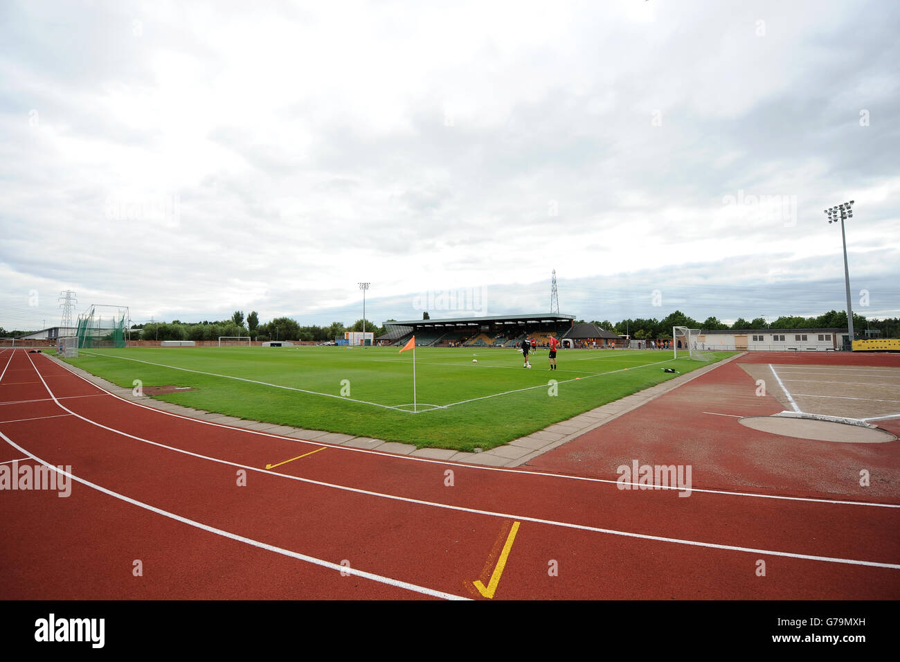 Soccer - Pre Season Friendly - Newport County v Coventry City - Spytty ...