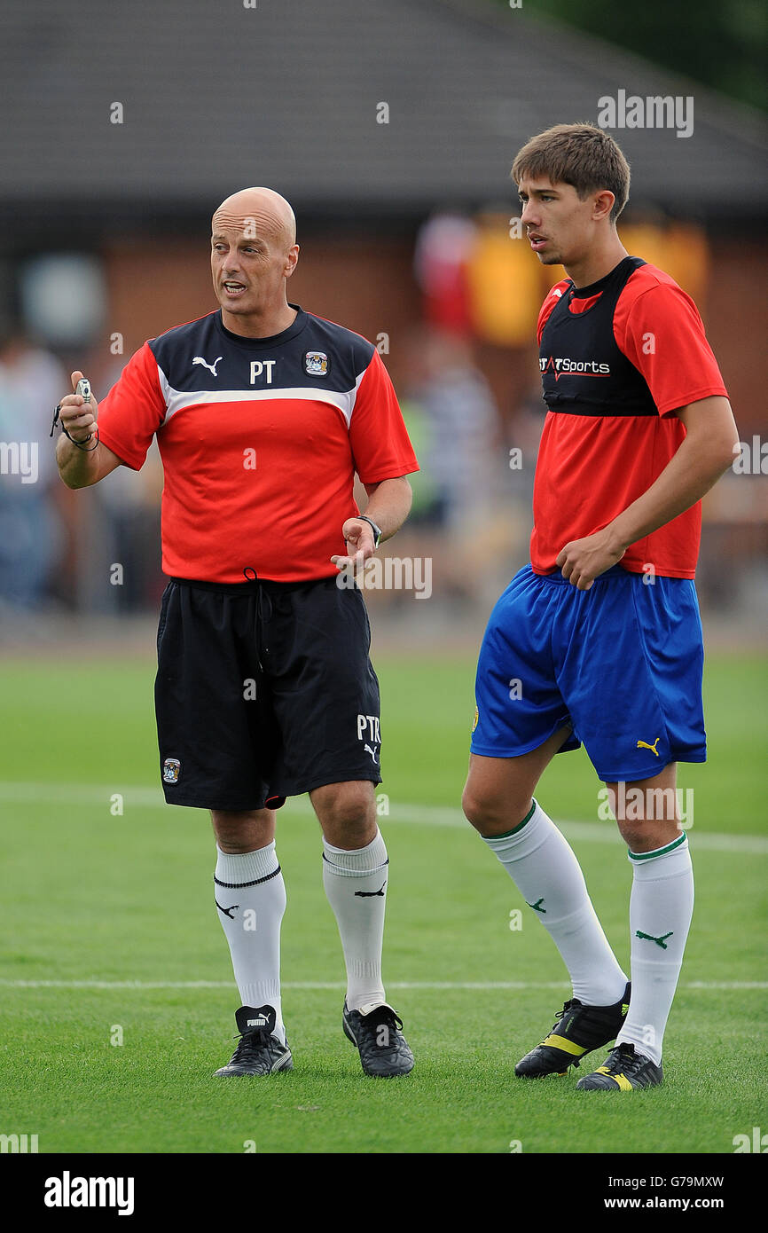 Soccer - Pre Season Friendly - Newport County v Coventry City - Spytty ...