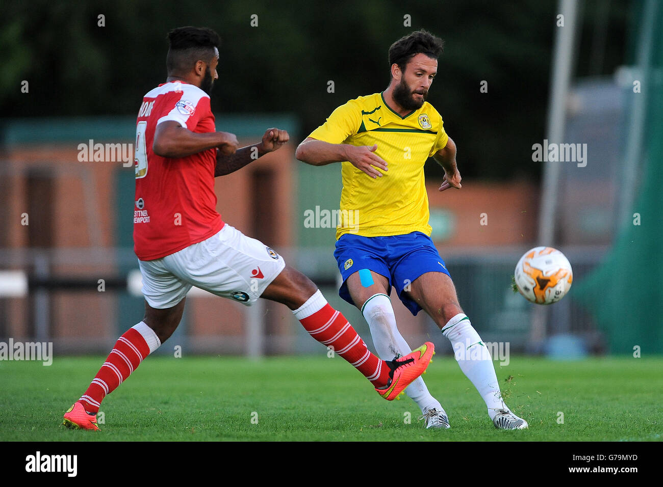 Soccer - Pre Season Friendly - Newport County v Coventry City - Spytty ...
