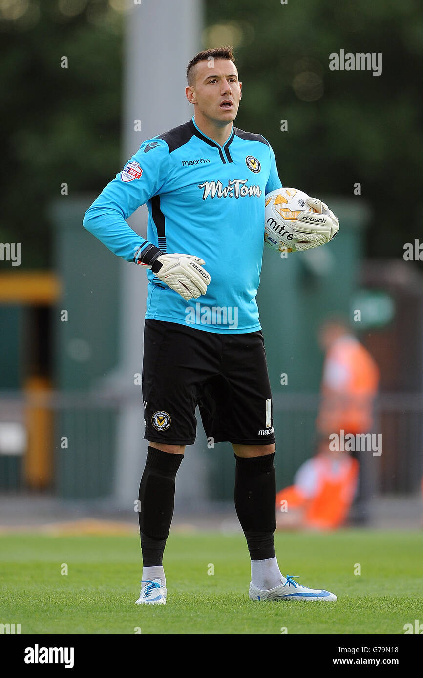Soccer - Pre Season Friendly - Newport County v Coventry City - Spytty ...