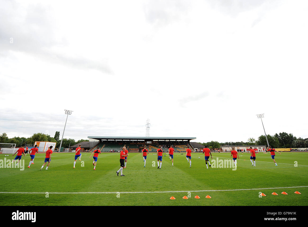 Soccer - Pre Season Friendly - Newport County v Coventry City - Spytty ...