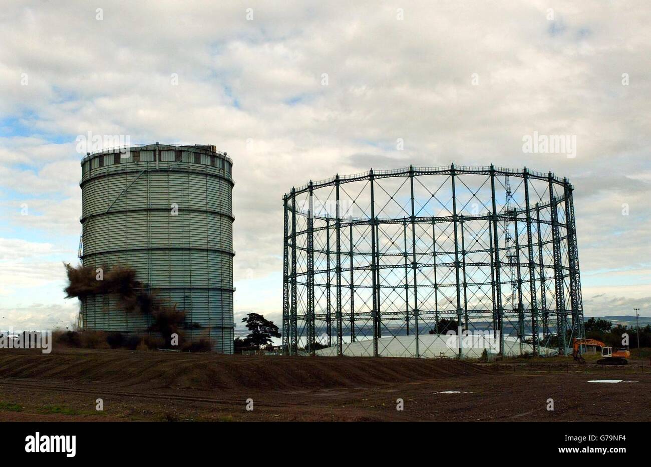 Granton gasworks site in Edinburgh Stock Photo - Alamy
