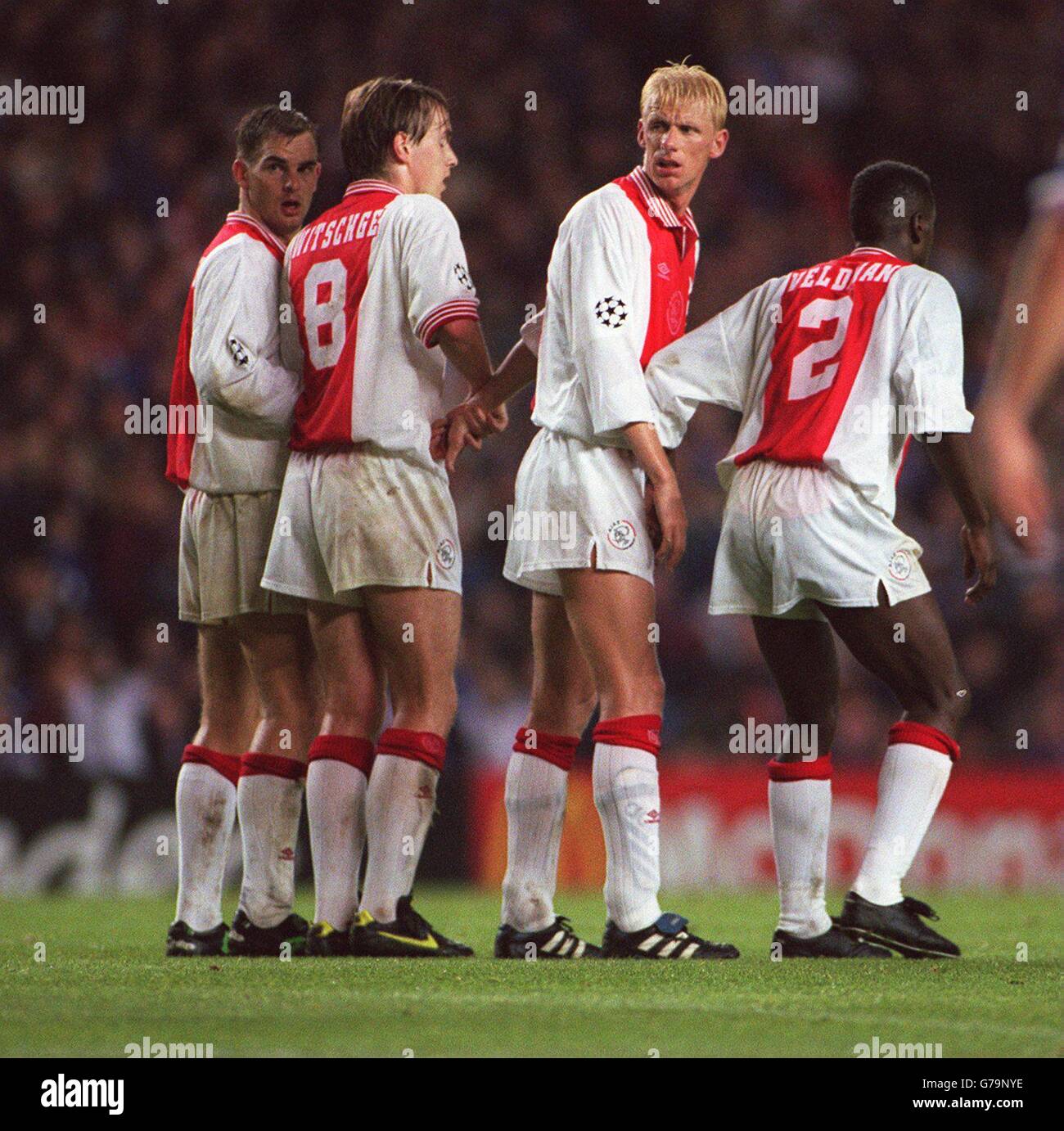 Arnold scholten ajax looks behind the wall hi-res stock photography and ...