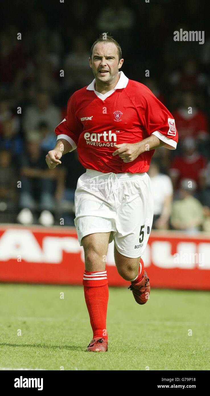 Darren Garner of Rotherham during their Coca-Cola Championship match ...