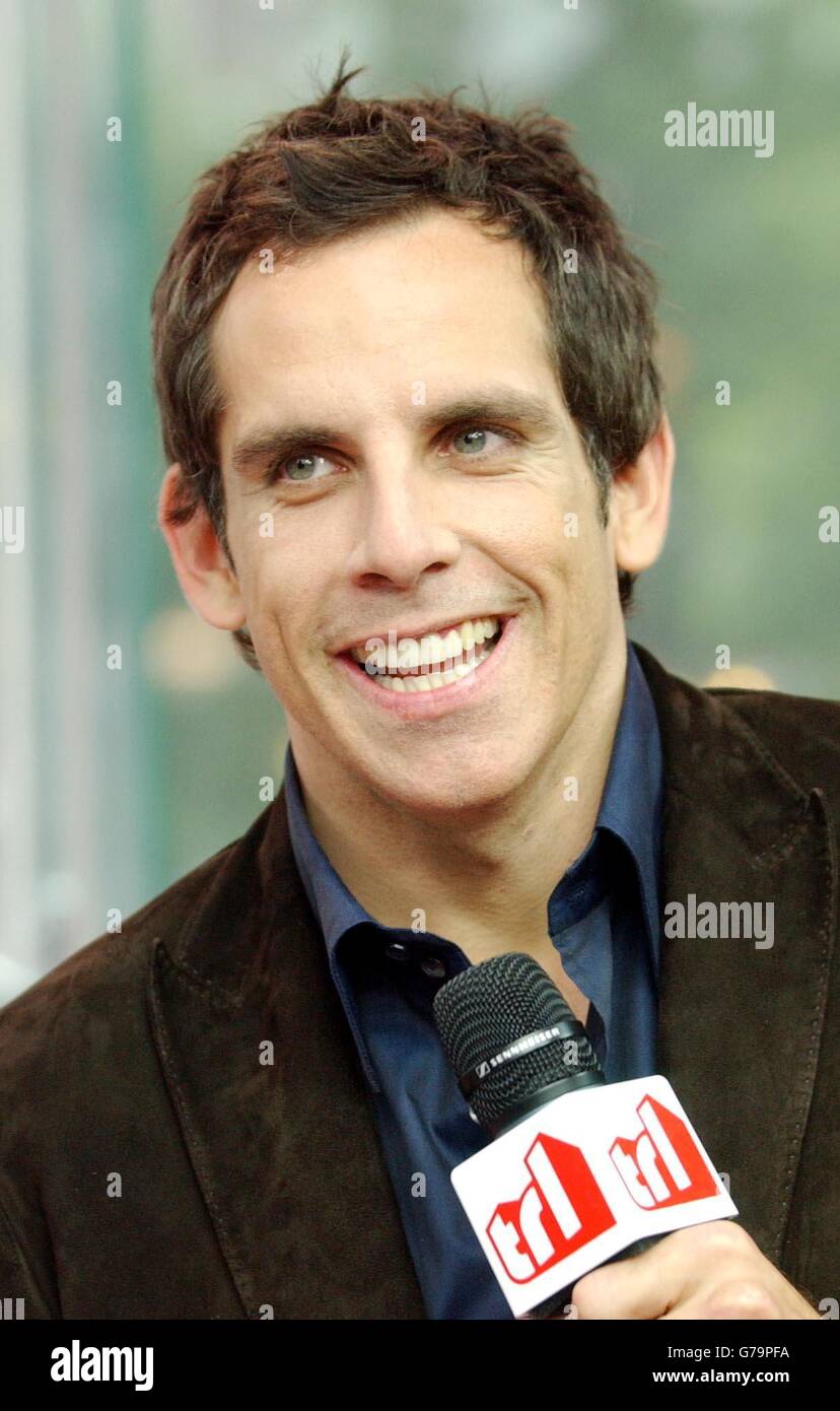 US actor Ben Stiller during his guest appearance on MTV's TRL - Total ...