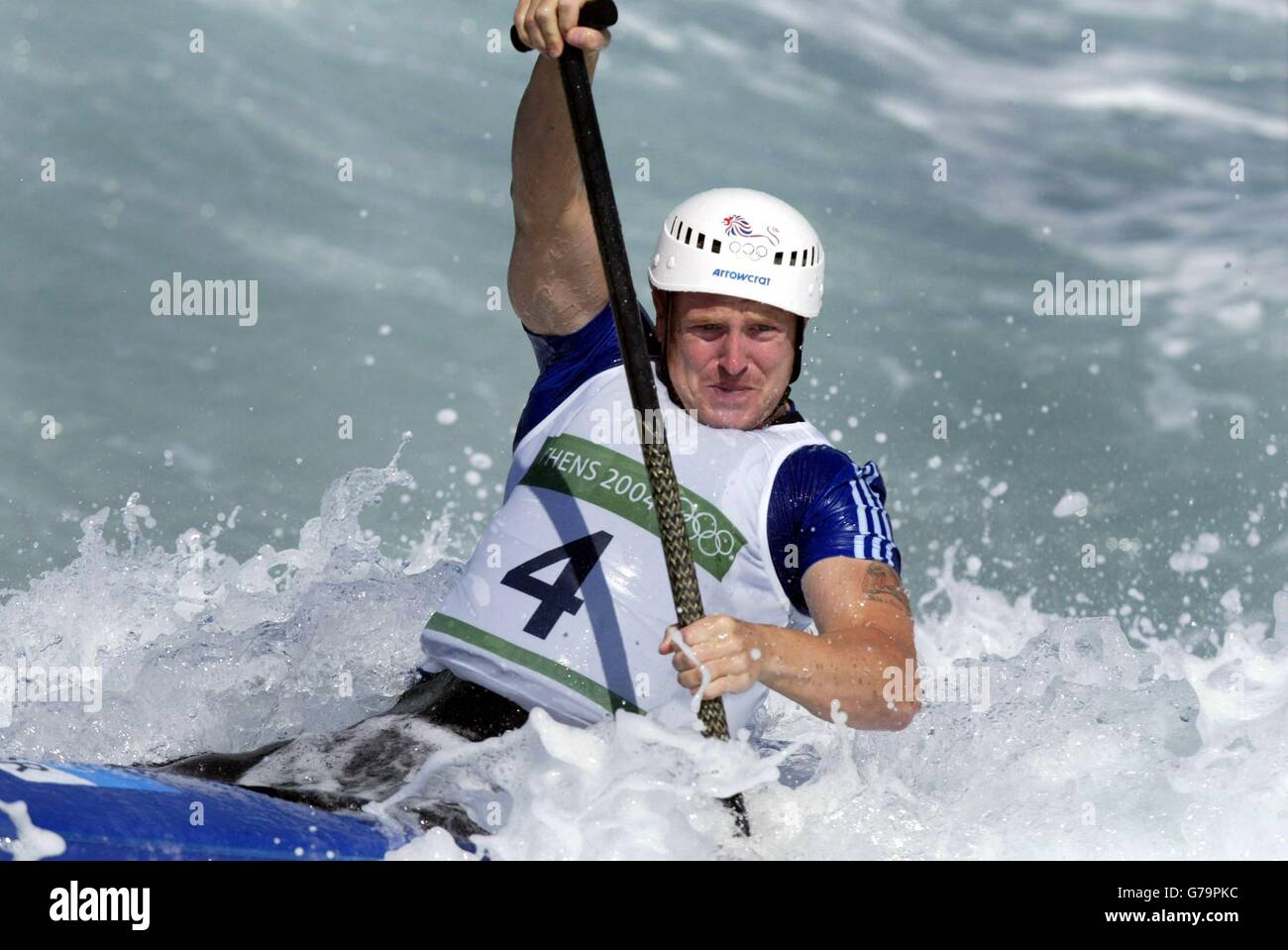 OLYMPICS British canoeist Stuart McIntosh Stock Photo - Alamy