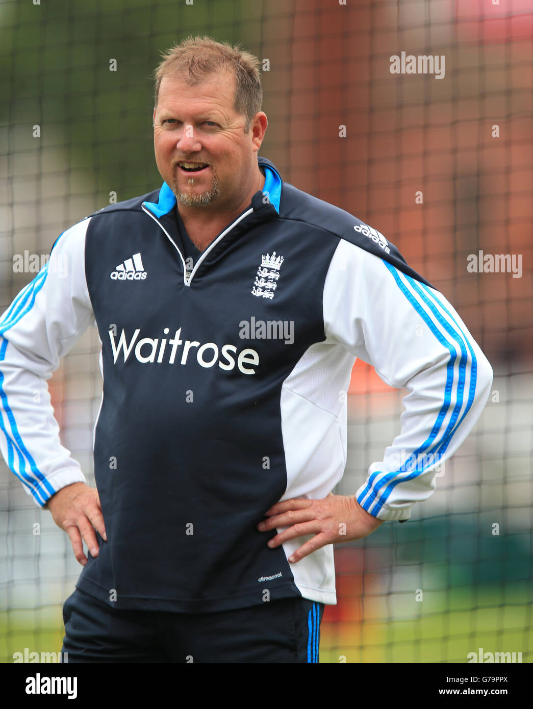 David saker cricket hi-res stock photography and images - Alamy