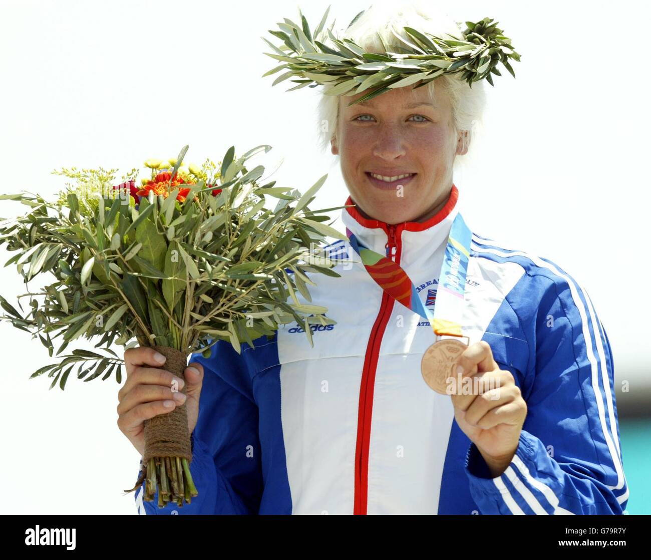 Helen Reeves Wins Bronze Stock Photo - Alamy