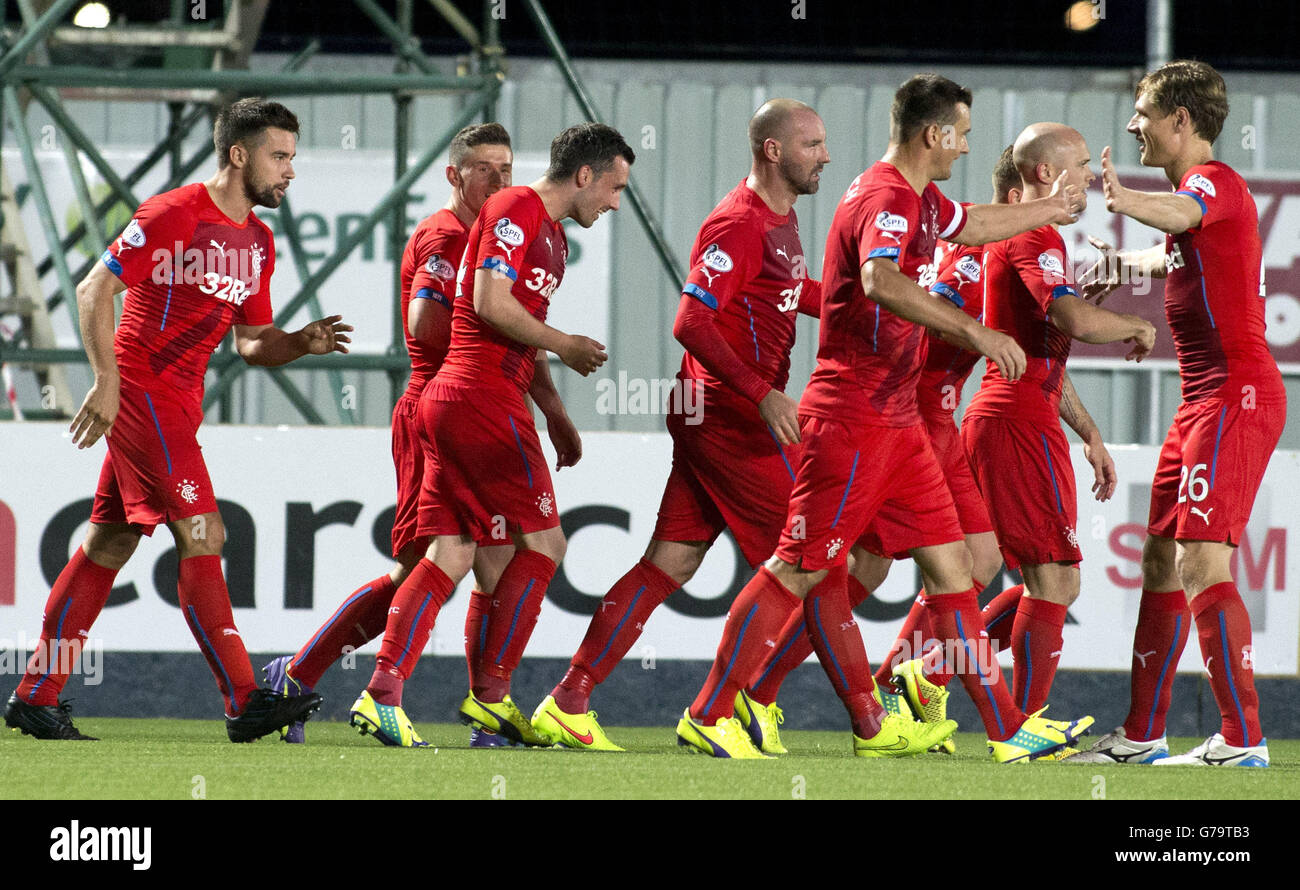 Soccer - SPFL Championship - Falkirk v Rangers - Falkirk Stadium ...