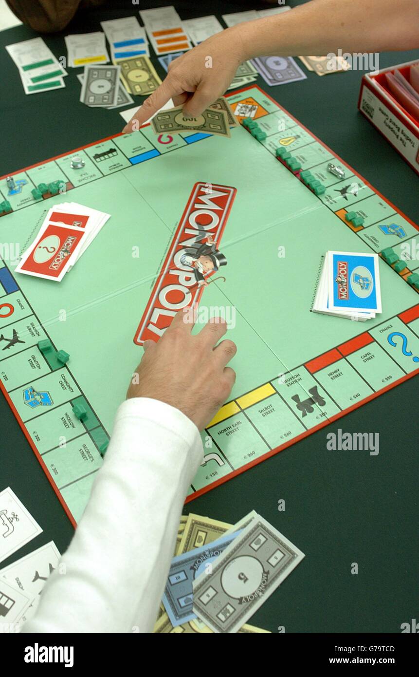 All-Ireland Monopoly Championship Stock Photo - Alamy