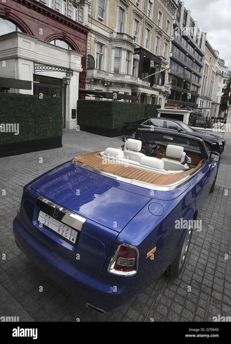 Middle Eastern cars in London Stock Photo - Alamy