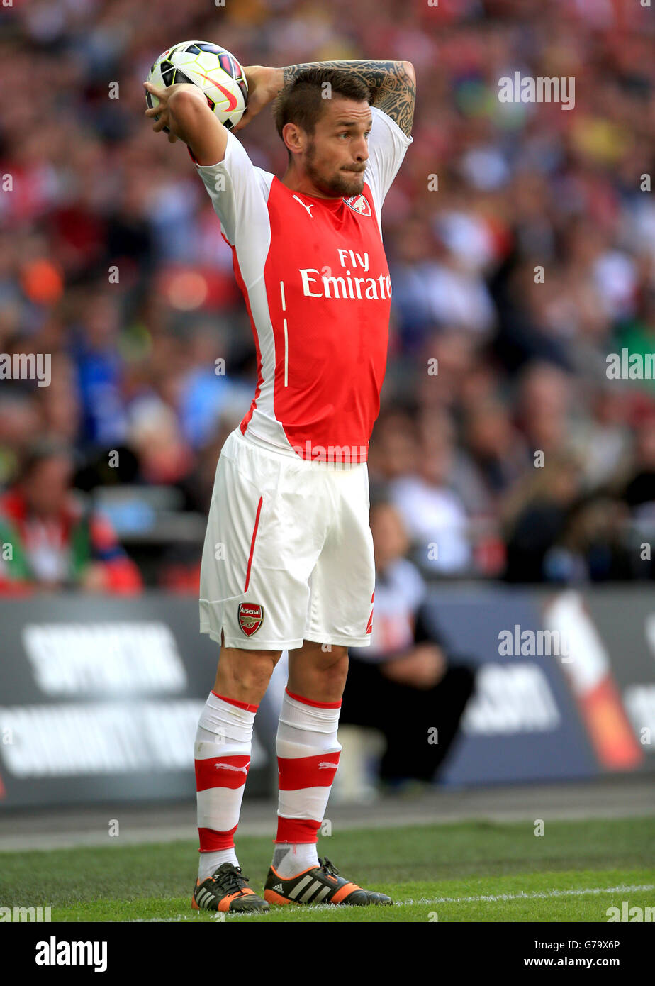Soccer - Community Shield - Arsenal v Manchester City - Wembley Stadium ...