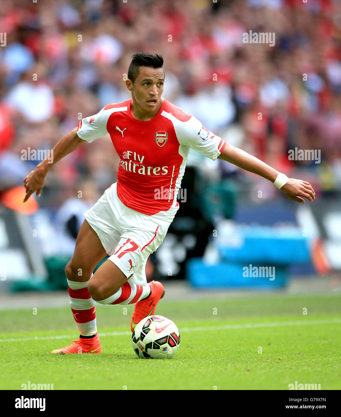 Soccer - Community Shield - Arsenal v Manchester City - Wembley Stadium ...