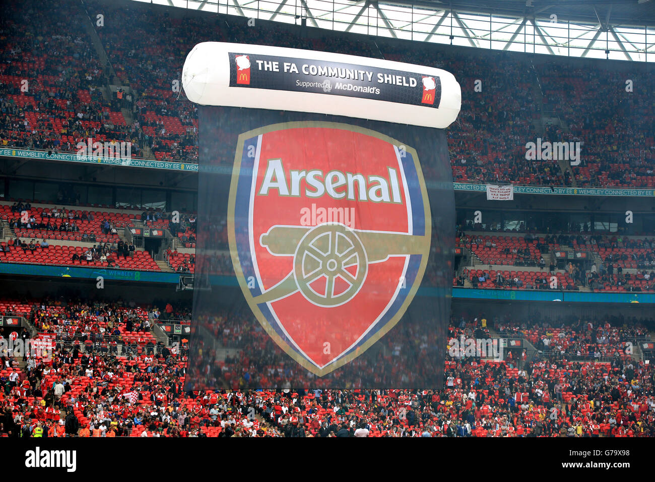 Soccer - Community Shield - Arsenal v Manchester City - Wembley Stadium ...