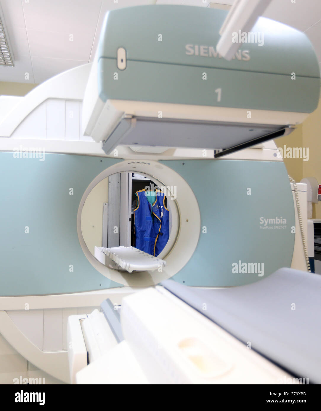 A CT scanner at the Royal Liverpool University Hospital, Liverpool ...