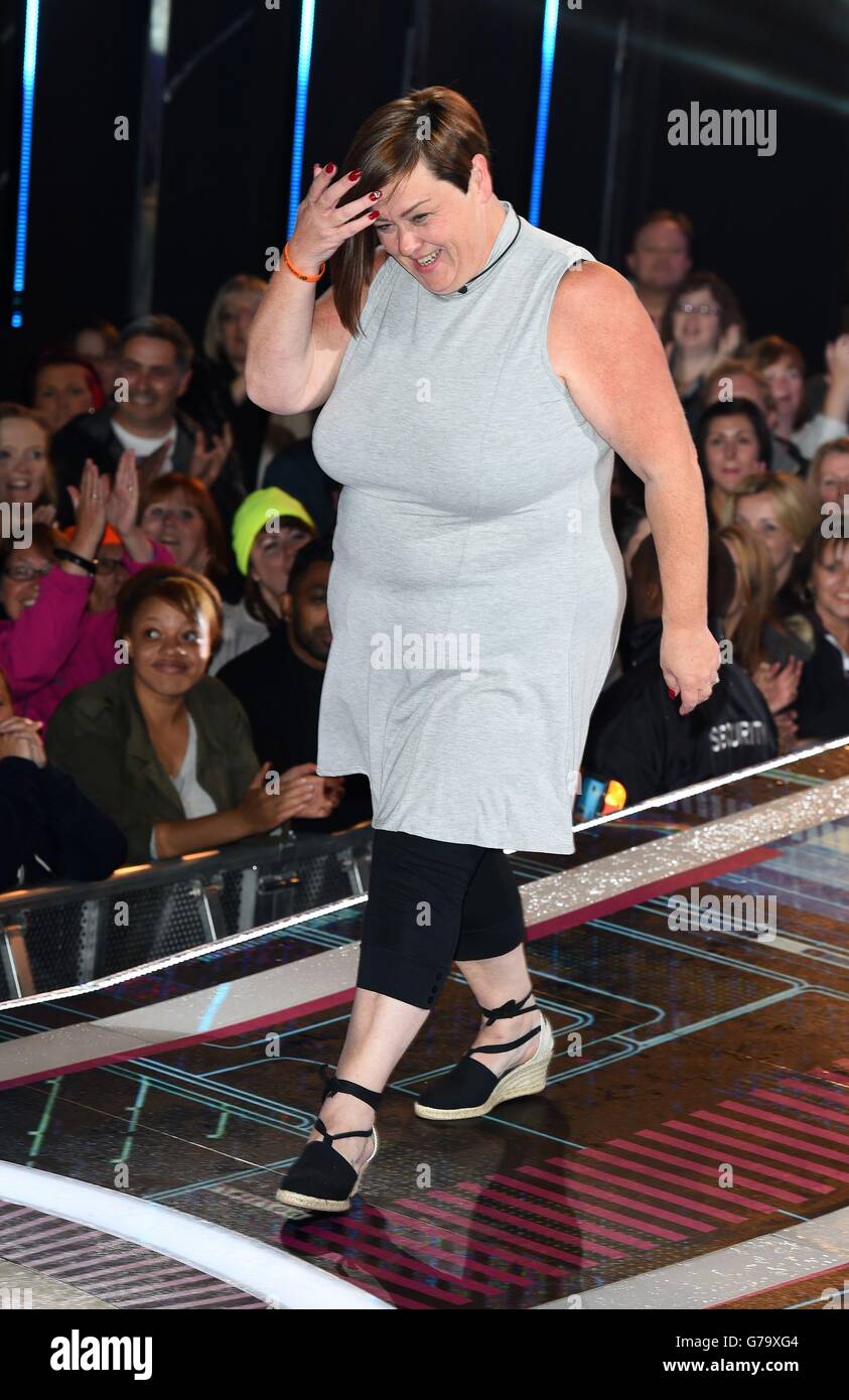 Deirdre Kelly arriving to enter the Celebrity Big Brother house at ...