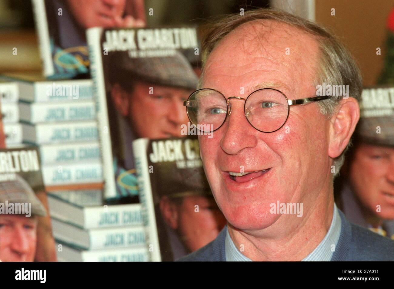 Jack charlton book signing autobiography hi-res stock photography and ...