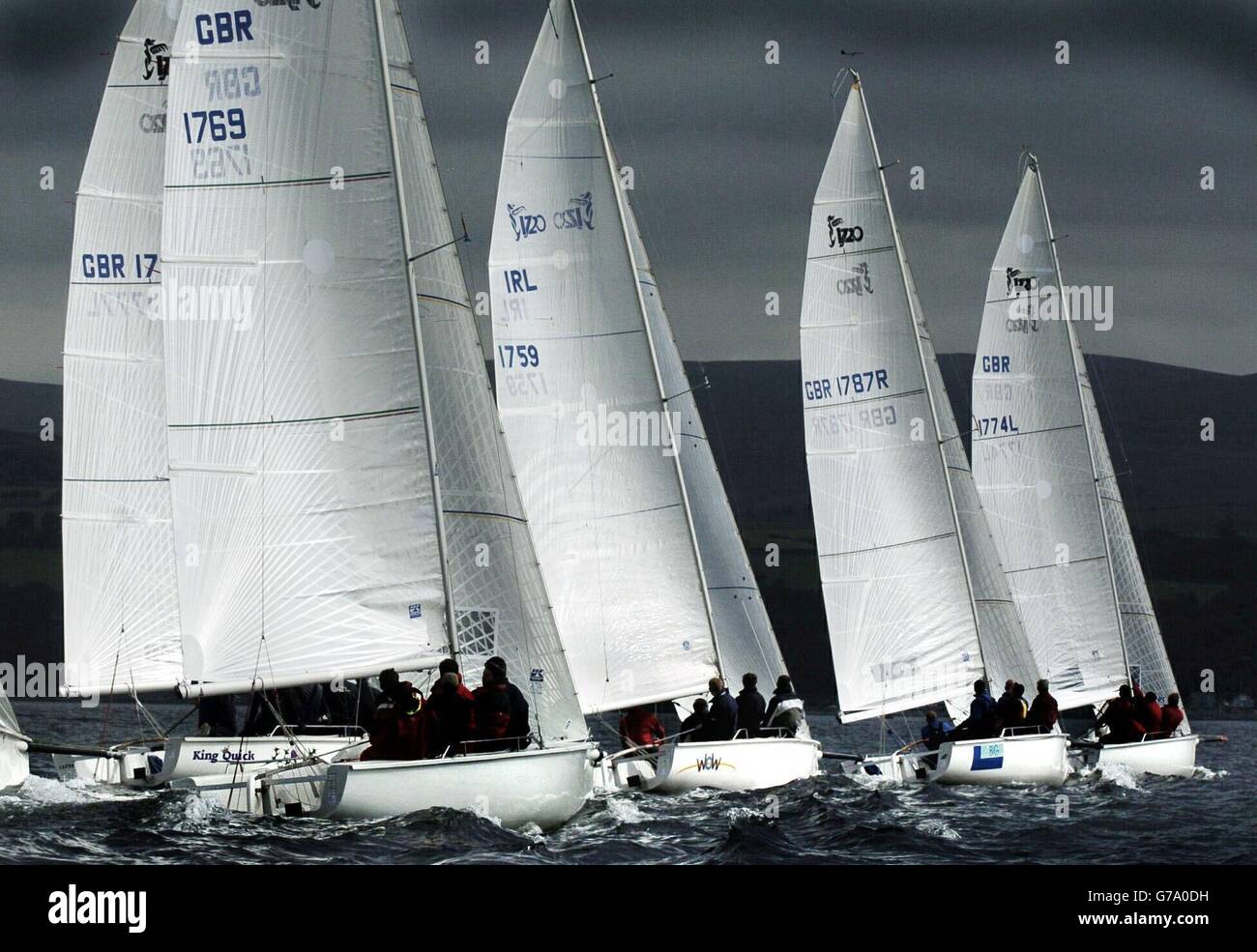 Boats from around the country come together in Largs, Ayrshire for the ...