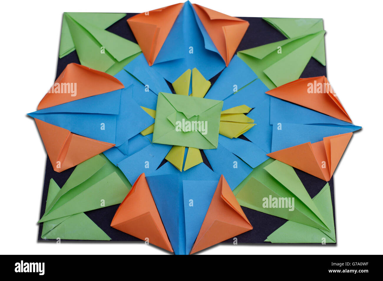 Folded origami paper hi-res stock photography and images - Alamy
