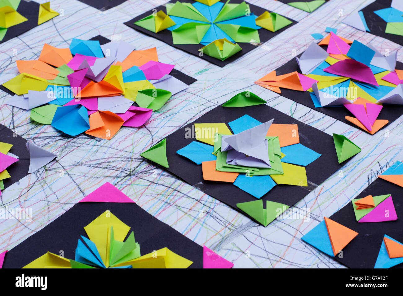 Geometric figures art hi-res stock photography and images - Alamy