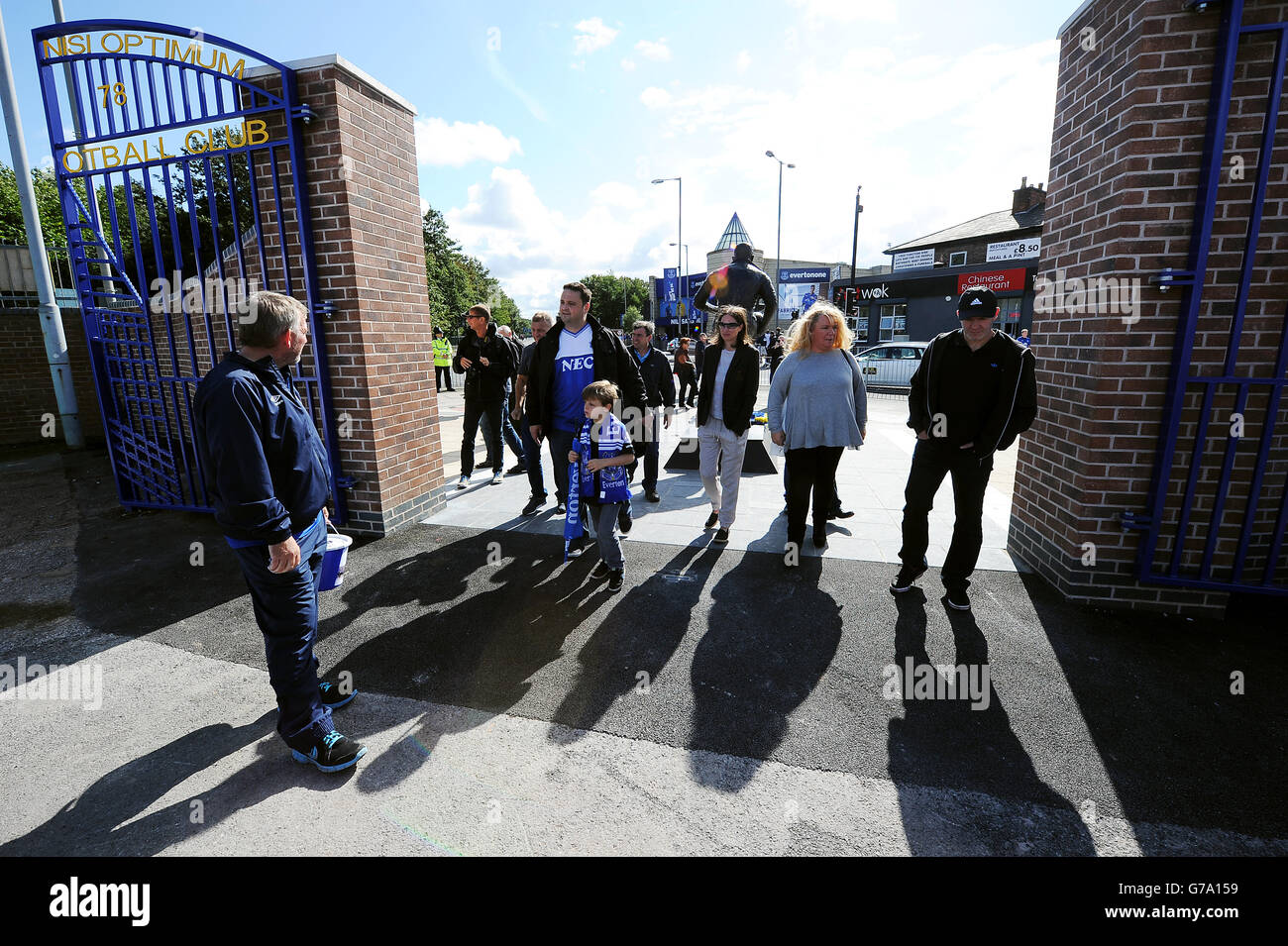 Goodison gates hi-res stock photography and images - Alamy
