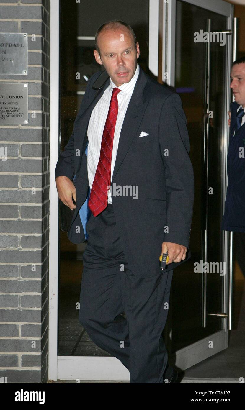 Sir Clive Woodward Stock Photo - Alamy