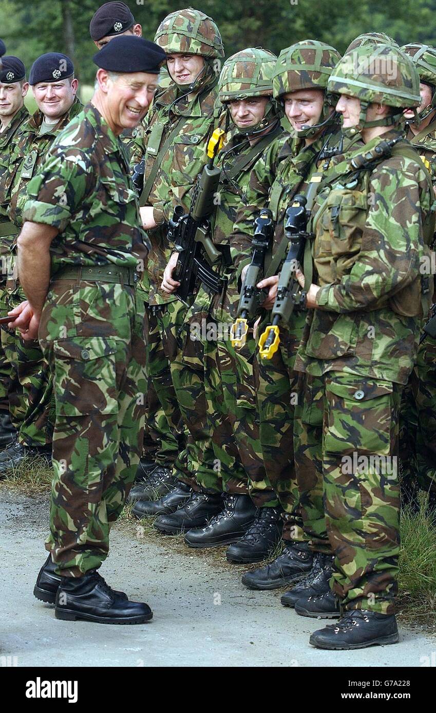 Royal royalty army military uniform prince charles of wales hi-res ...
