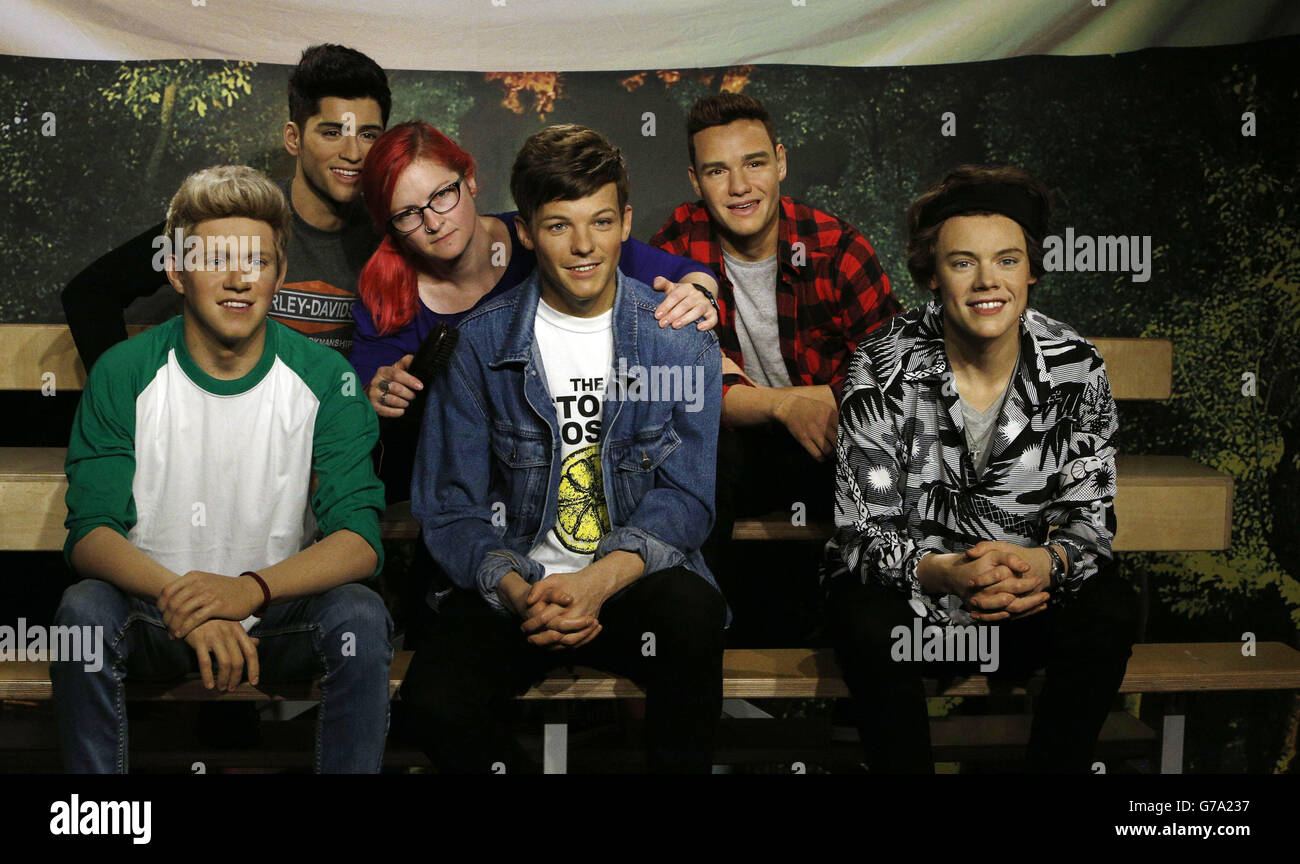 One Direction Wax Figures