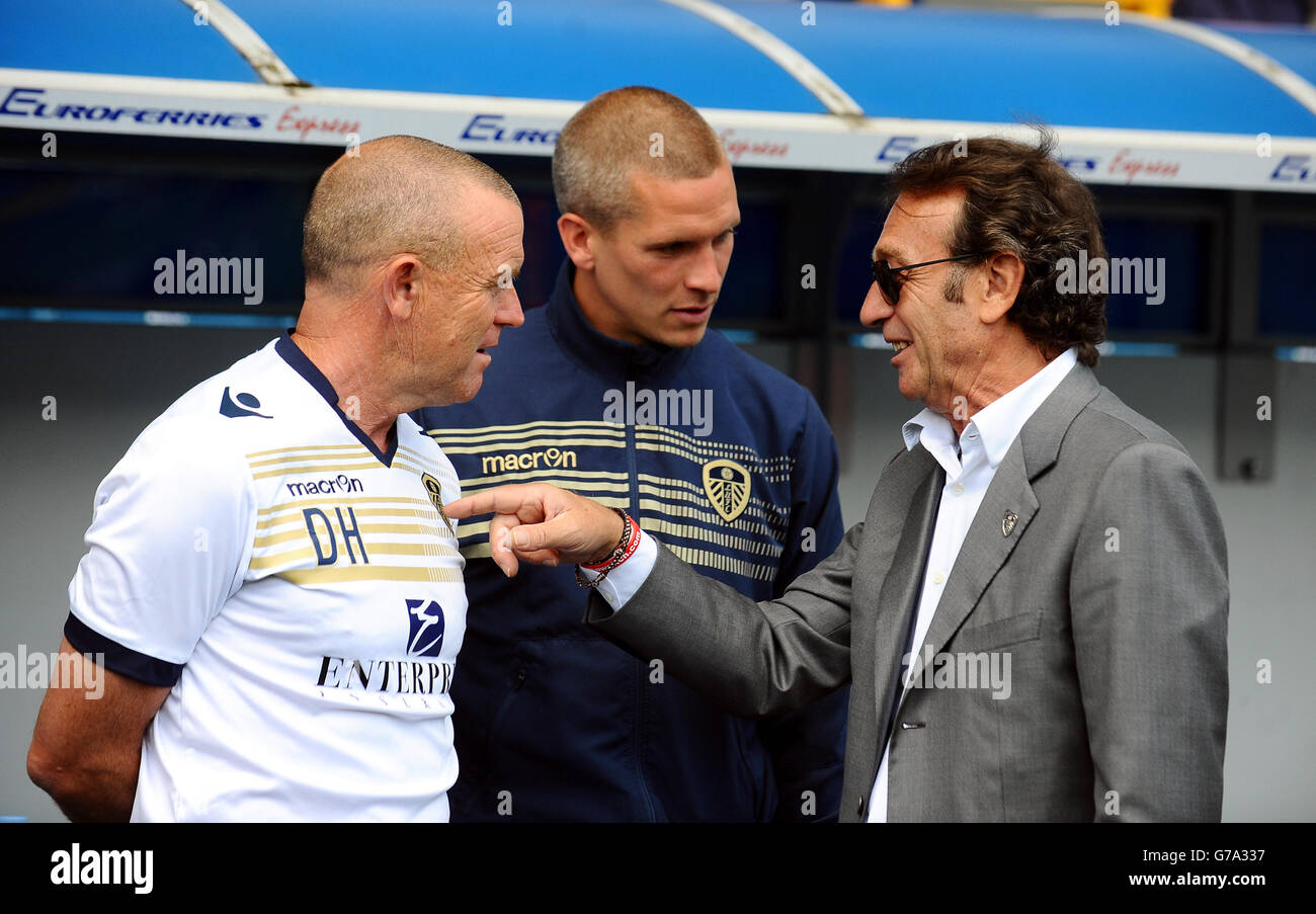 Soccer football league championship millwall leeds united the new den ...