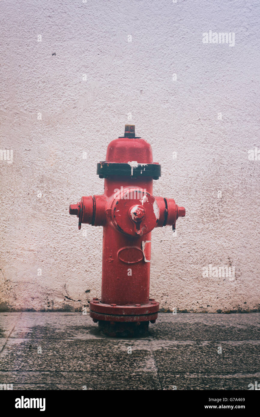 Photograph of an old rusty fire hydrant Stock Photo - Alamy