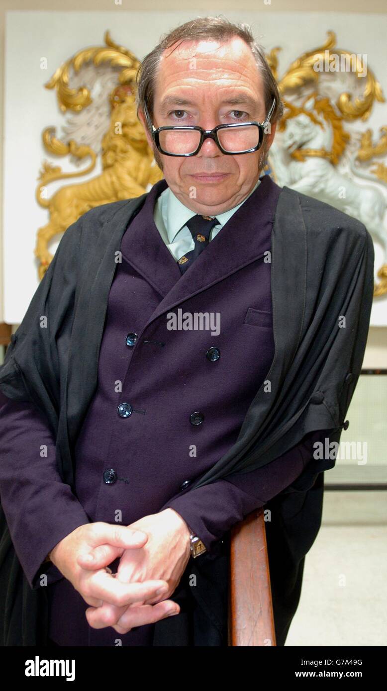 Maurice Pirotte at the Royal Grammar School High Wycombe Stock Photo ...