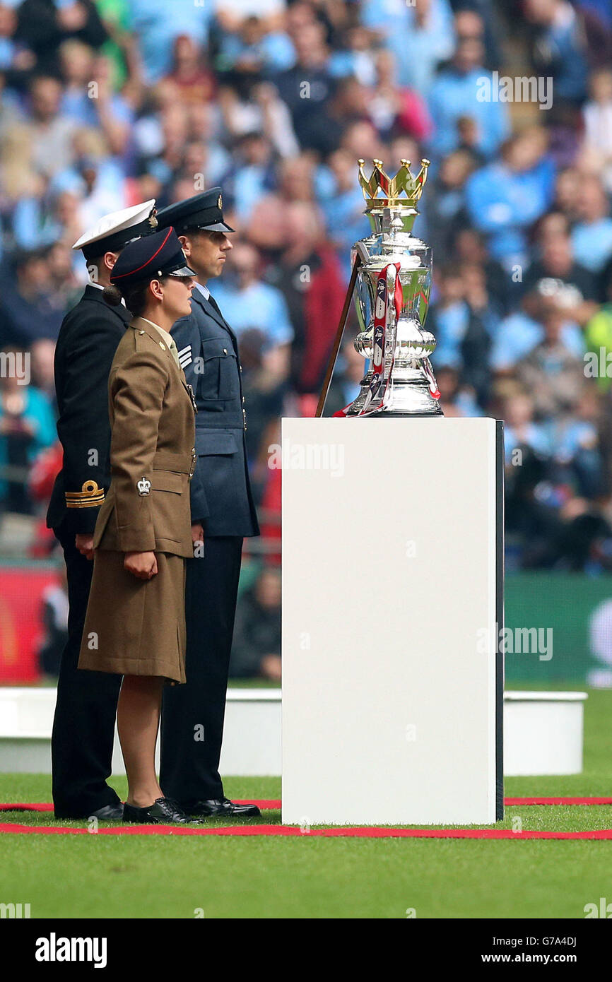 Soccer - Community Shield - Arsenal v Manchester City - Wembley Stadium ...