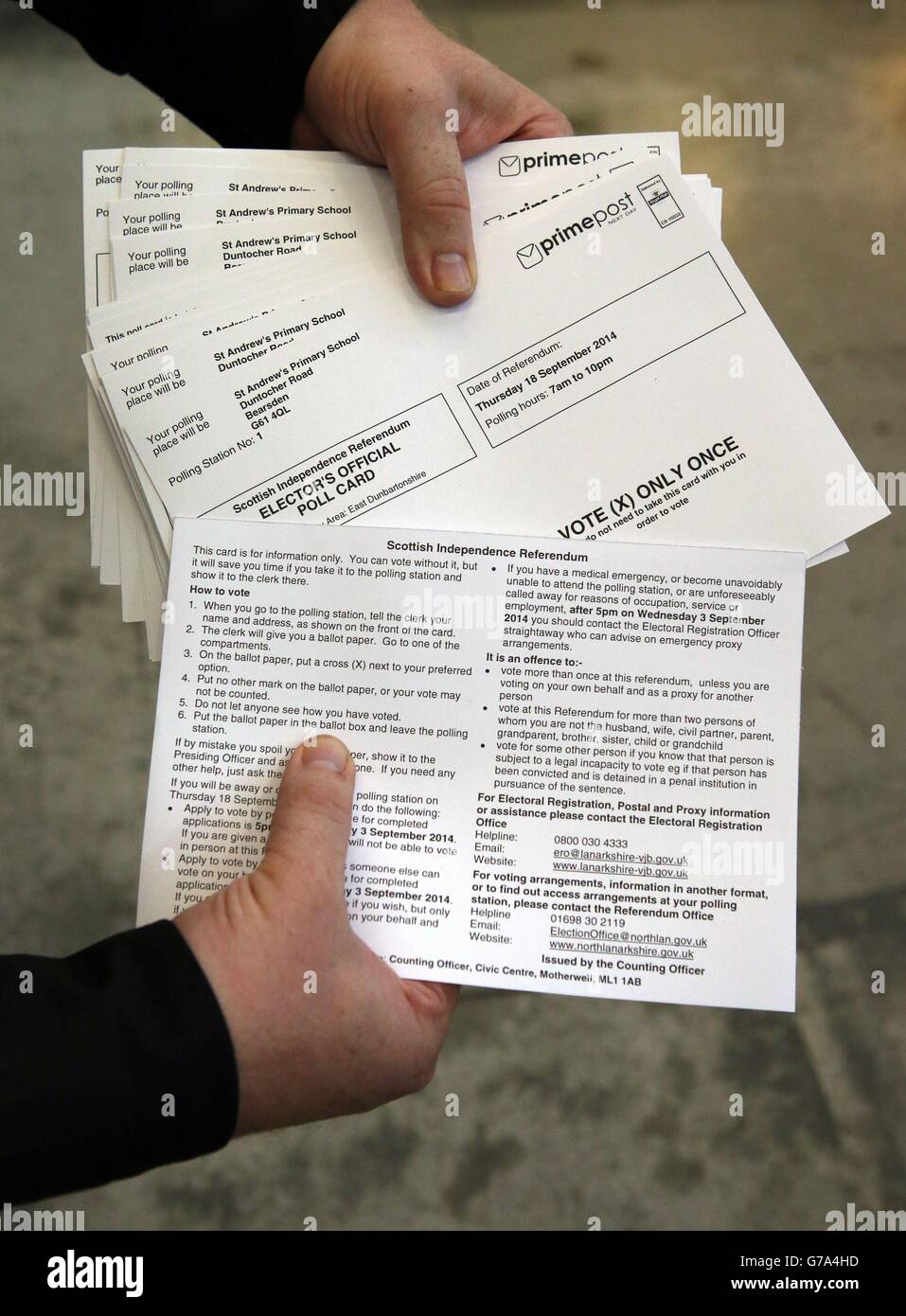 Simon James, from Document Outsourcing Limited, views some of the 4.1 ...