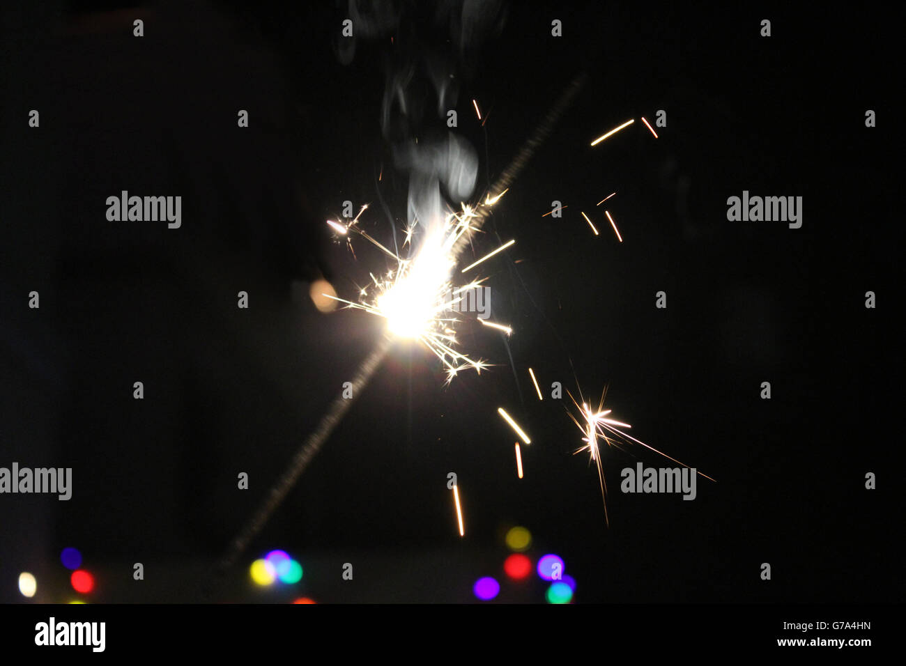 Photograph of a flare light Stock Photo - Alamy