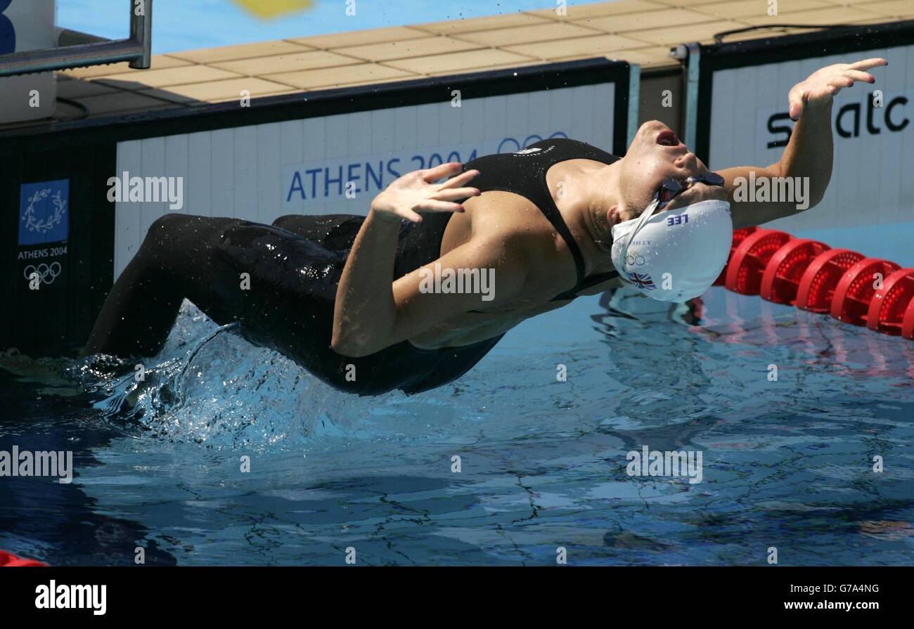 Women's 200m Backstroke Stock Photo - Alamy