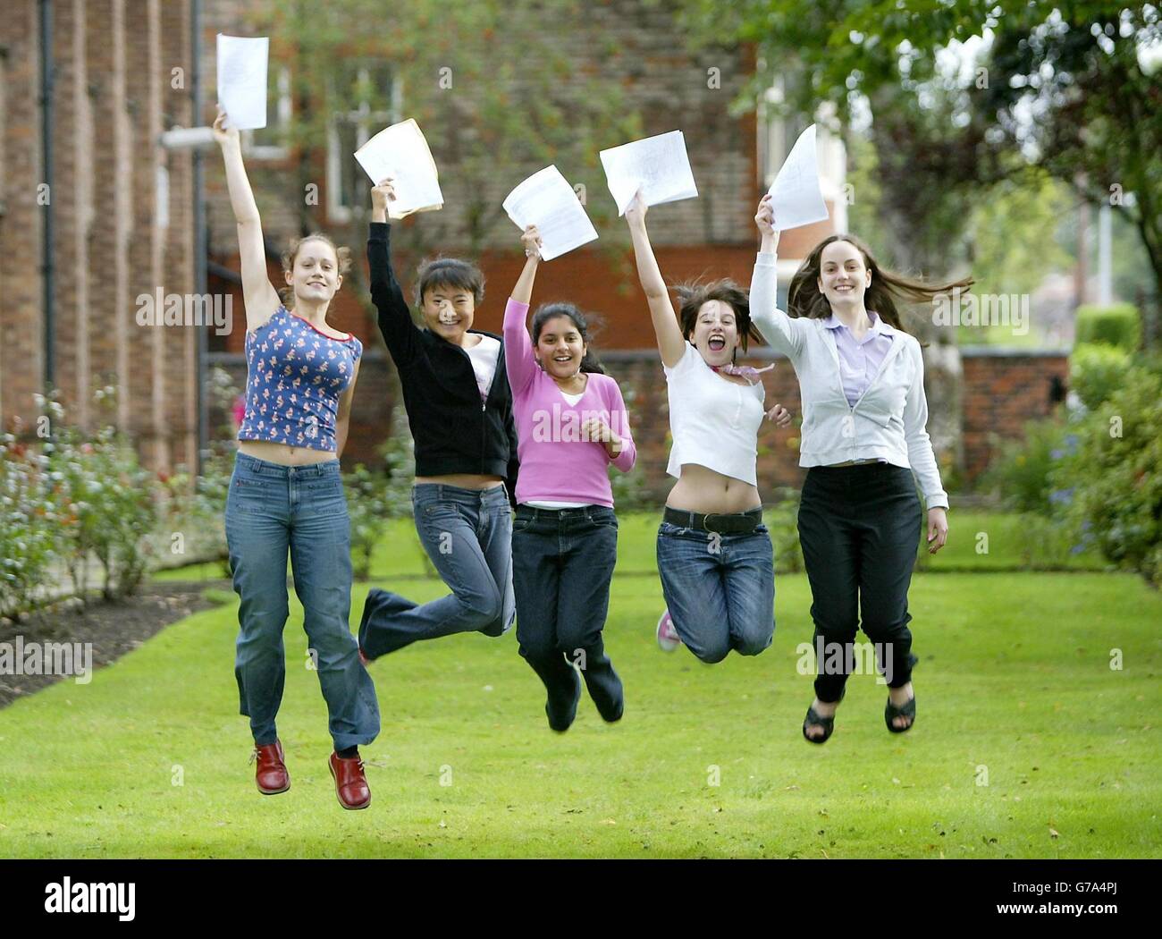A-Level students (left to right) Helena Curtis, Shuang Wang, Neiha ...