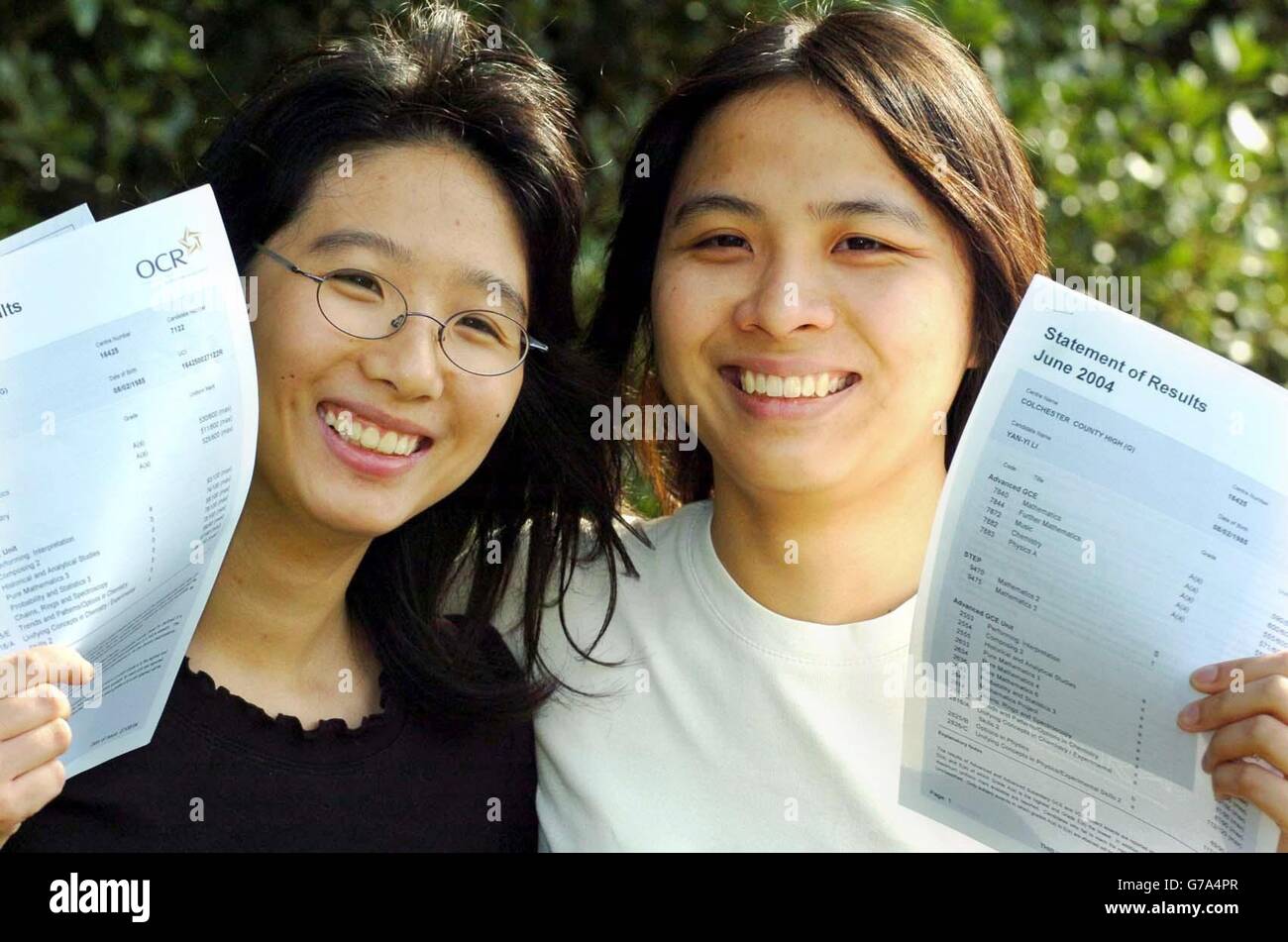 In opening a level results hi-res stock photography and images - Alamy
