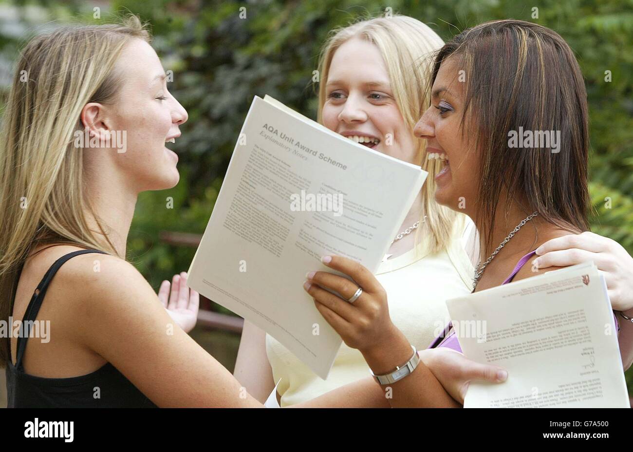 Celebrate getting a level results hi-res stock photography and images ...